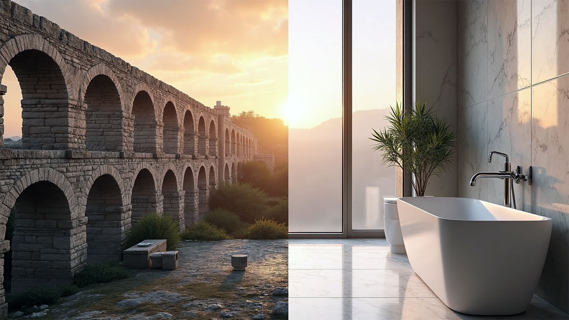 Plumbing History: Rome To Modern Bathrooms | South Surrey Plumbing